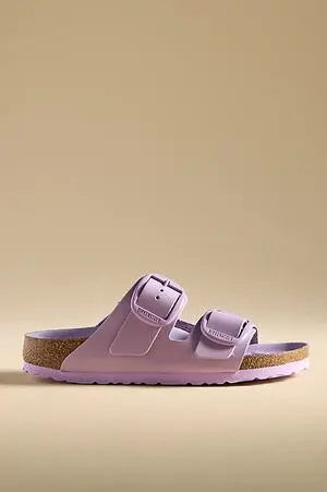 BIRKENSTOCK Birkenstock Arizona Big Buckle High Shine Sandals Purple