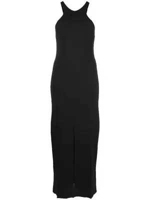 Nanushka Sleeveless Fitted Midi Dress - Black