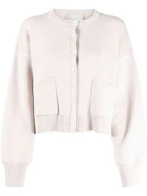 3.1 Phillip Lim Oversized Ribbed Knit Cardigan - Pink