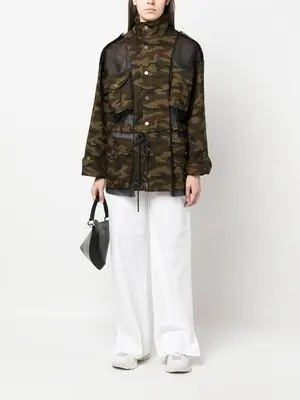 Monse Deconstructed Camouflage Jacket