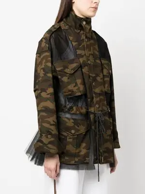 Monse Deconstructed Camouflage Jacket