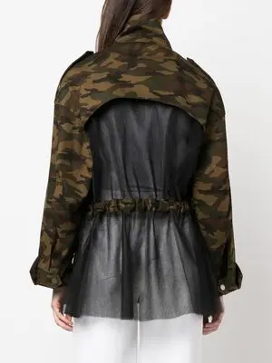 Monse Deconstructed Camouflage Jacket