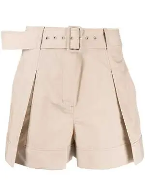 3.1 Phillip Lim Pleated Belted Shorts