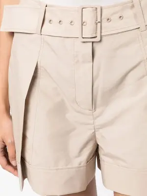 3.1 Phillip Lim Pleated Belted Shorts