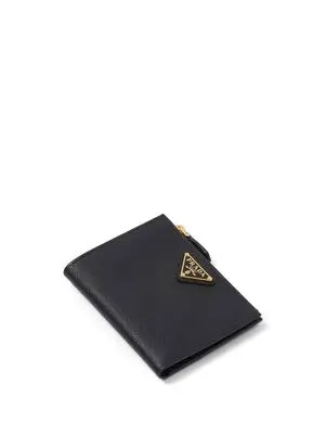 Prada Triangle-logo Saffiano Leather Wallet