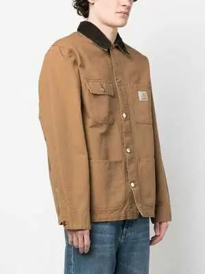Carhartt Work In Progress Michigan Single-breasted Coat - Brown