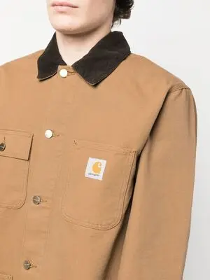 Carhartt Work In Progress Michigan Single-breasted Coat - Brown