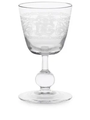 Dolce & Gabbana Logo-embellished Shot Glass - White
