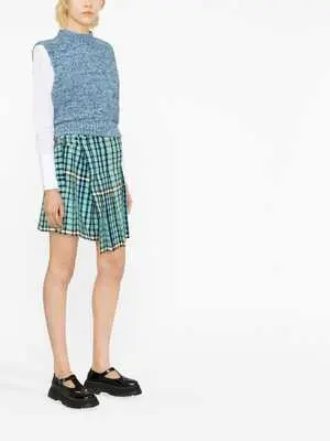 CHARLES JEFFREY Tartan Mini Kilt