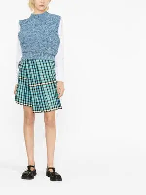 CHARLES JEFFREY Tartan Mini Kilt
