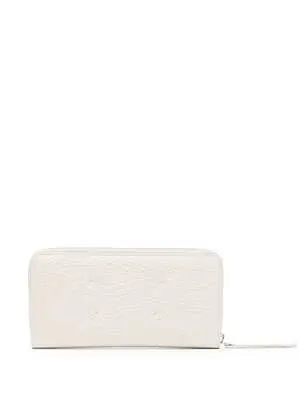 MAISON MARGIELA Four-stitch Zip-around Wallet - White