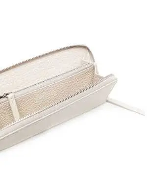 MAISON MARGIELA Four-stitch Zip-around Wallet - White