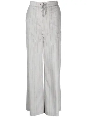 Fabiana Filippi Pinstriped Pants For Women