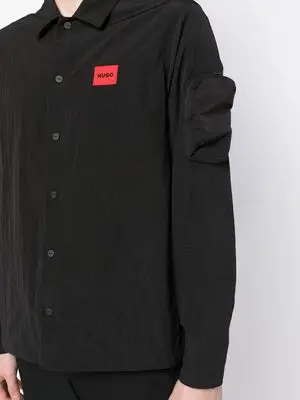 Hugo Logo-patch Shirt Jacket