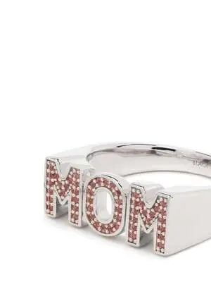 MARIA BLACK Mom Crystal-embellished Ring - Silver