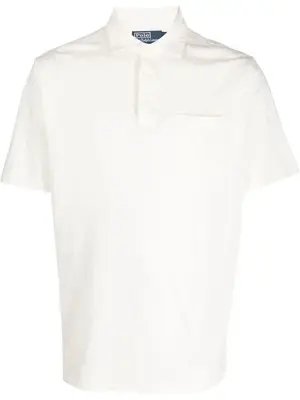 Polo Ralph Lauren Patch-pocket Polo Shirt - Neutrals