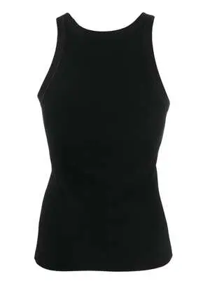 Polo Ralph Lauren Ribbed Knit Tank Top - Black