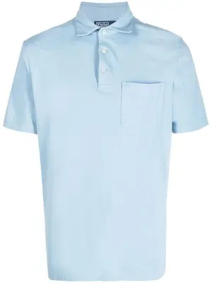 Men's Collarless Polos