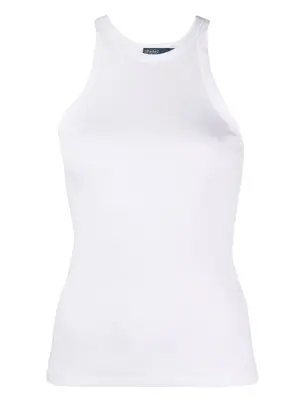 Polo Ralph Lauren Ribbed Tank Top - White