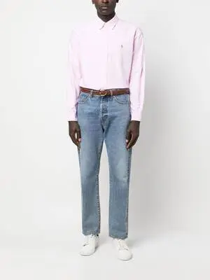 Polo Ralph Lauren Cubdppcs-long Sleeve-sport Shirt - White
