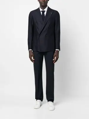 TINTORIA MATTEI 954 Spread-collar Long-sleeve Shirt - White