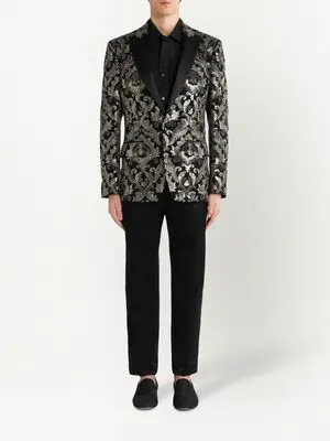 Etro Bead-embellished Single-breasted Blazer
