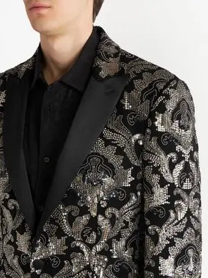 Etro Bead-embellished Single-breasted Blazer