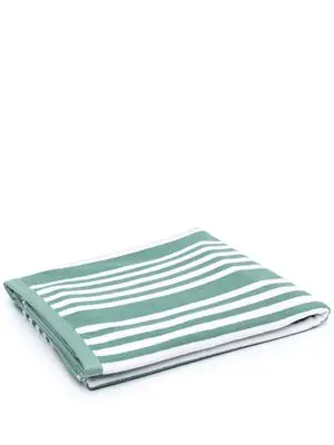 SOHO HOME Embroidered-logo Cotton Pool Towel - Green