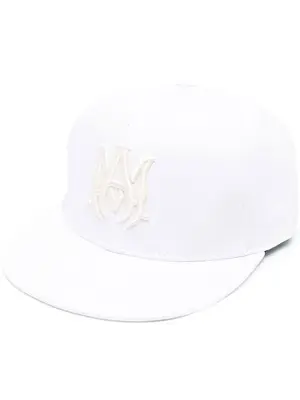 Amiri Logo-embroidered Baseball Cap - White