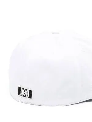 Amiri Logo-embroidered Baseball Cap - White