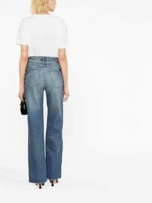 Saint Laurent High-waisted Bootcut Jeans