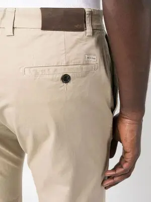 Paul & Shark Keyring-detail Straight-leg Chinos
