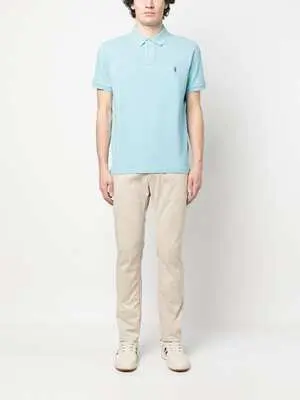 Polo Ralph Lauren Piqué Polo Shirt - Blue