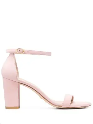 STUART WEITZMAN 85mm Block-heel Open-toe Sandals