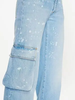 Off-White Toybox Wide-leg Jeans - Blue