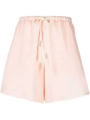 Fabiana Filippi Drawstring Linen Shorts