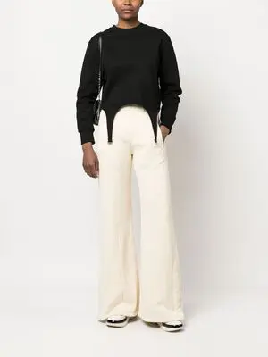 Amiri Flared-leg Jersey Trousers