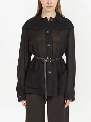 FERRAGAMO Belted-waist Jacket