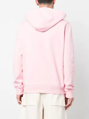 LANVIN Embroidered-logo Cotton Hoodie