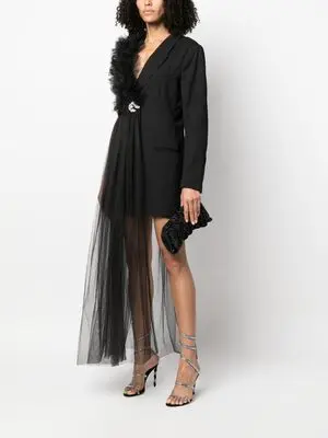 Benedetta Bruzziches Venus La Grande Clutch - Black