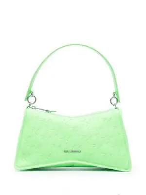 Karl Lagerfeld K/seven Monogram Shoulder Bag - Green