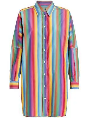 Etro Cotton Stripe-pattern Shirt - Multicolour