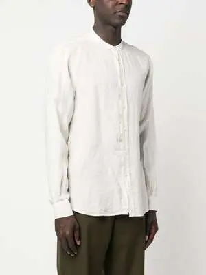 Aspesi Long-sleeved Linen Shirt