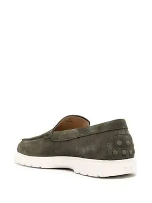 TOD'S Suede Slip-on Loafers
