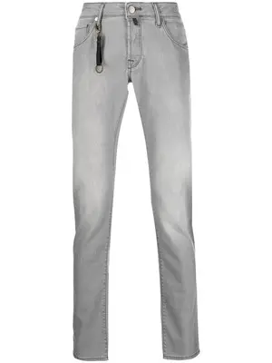Incotex Straight-leg Jeans - Grey