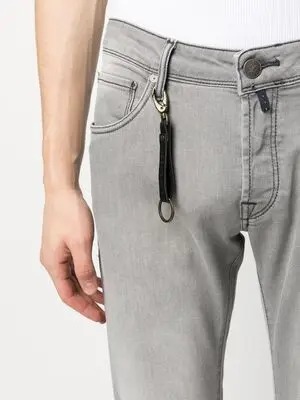 Incotex Straight-leg Jeans - Grey