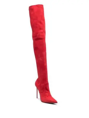 LE SILLA Eva Stretch Suede Boots