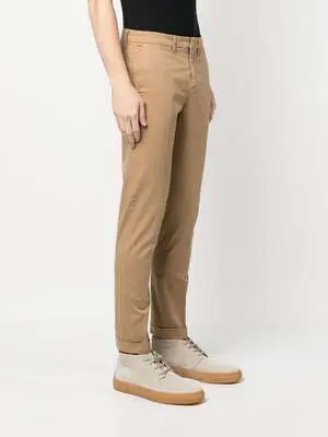 FAY Slim-fit Trousers - Brown