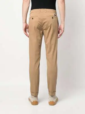 FAY Slim-fit Trousers - Brown