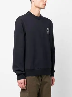 Etro Logo-print Cotton Sweater